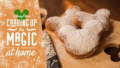 Mickey Mouse-shaped Beignets Recipe