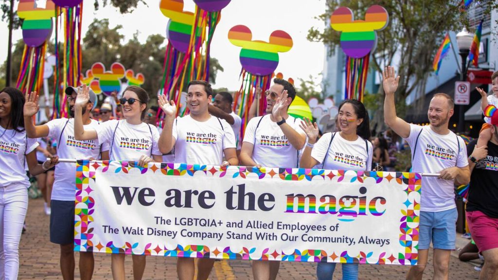 Celebrating Come Out With Pride with Hundreds of Disney Cast Members ...