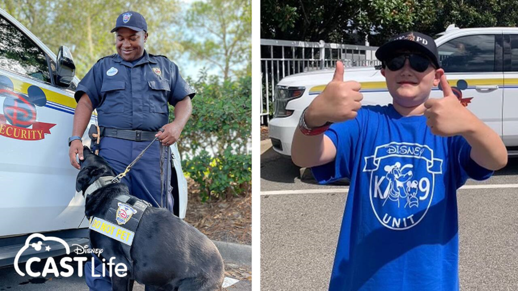 Disney Security Team Makes Magic for Aspiring K9 Handler - Disney Parks ...