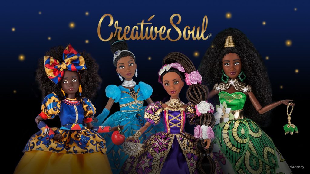 New CreativeSoul Dolls Inspired by Disney Princesses Now Available ...