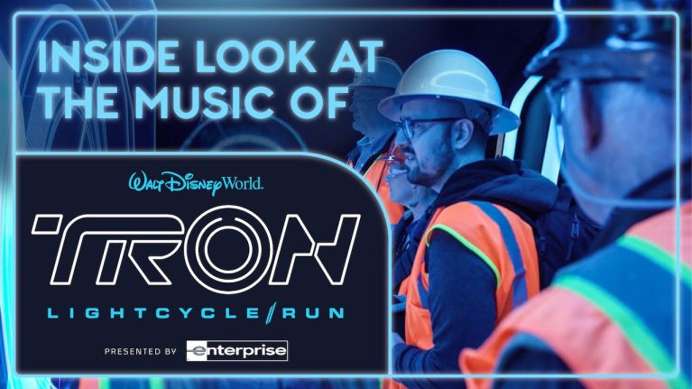 Exclusive: How Disney Created Thrilling New Music for TRON Lightcycle ...