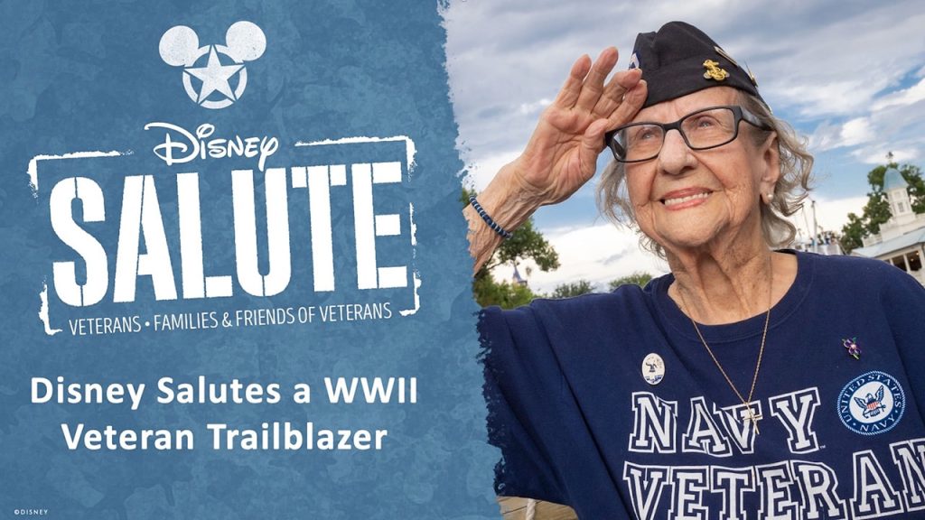 Saluting a Heroine: Disney Honors World War II Female Navy Veteran Pat ...