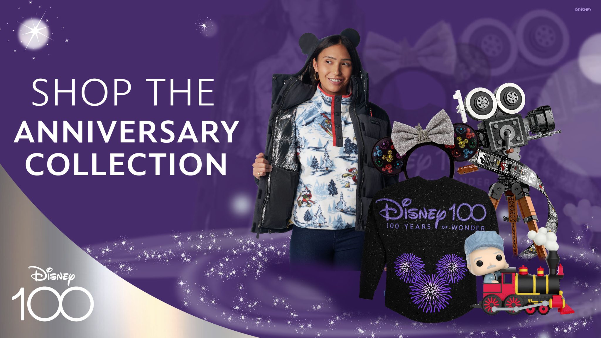 New, Exclusive Disney100 Merch Now Available - Disney Parks Blog