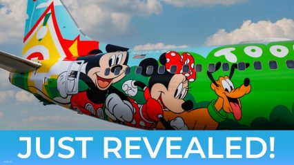 Alaska Airlines Tiana Plane Takes Flight to Disneyland