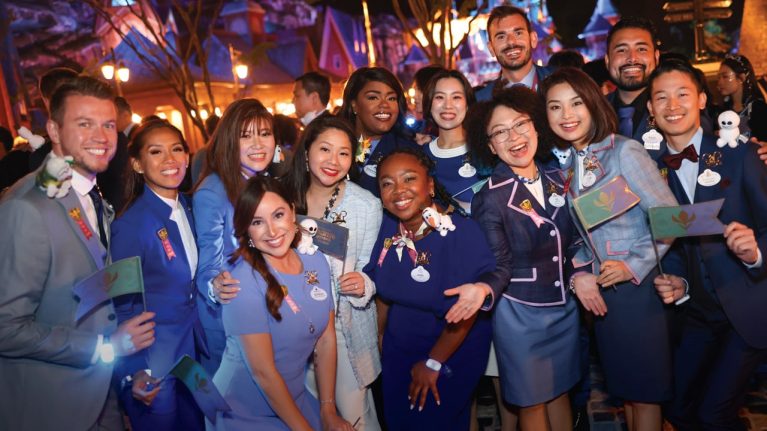 All the Chills as Disney Ambassadors Celebrate World of Frozen - Disney ...