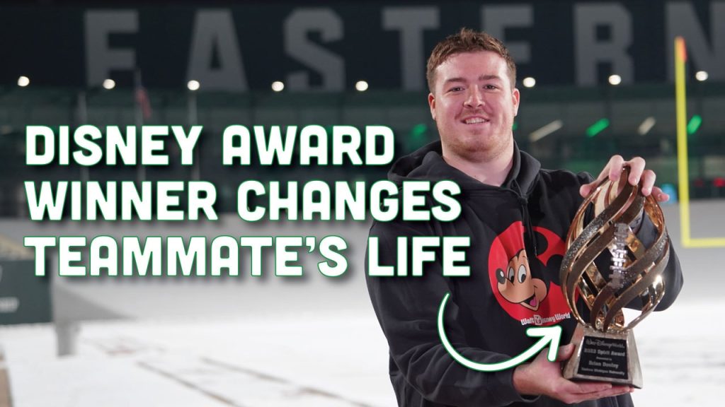 Disney Selects Eastern Michigan’s Brian Dooley as 2023 Spirit Award ...