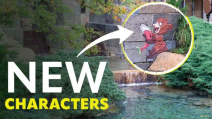 Character Chalk Art at EPCOT: Find them All