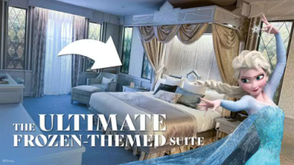 Elsa's Ice Palace Suite: Get a Look Inside