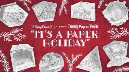 Disney Paper Parks: 12 DIY Disney Parks Ornaments