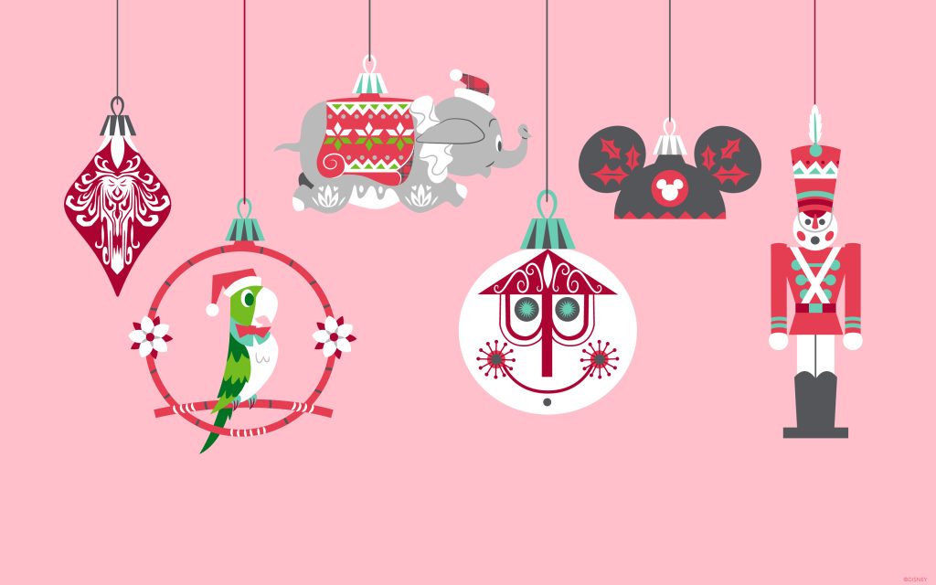 8 New Disney Holiday Wallpapers to Deck Your Screens - Disney Parks Blog