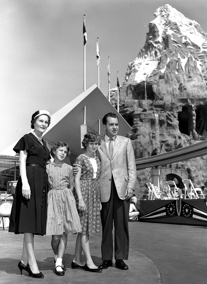 See the Historic Itinerary: A Day with Nixon at Disneyland