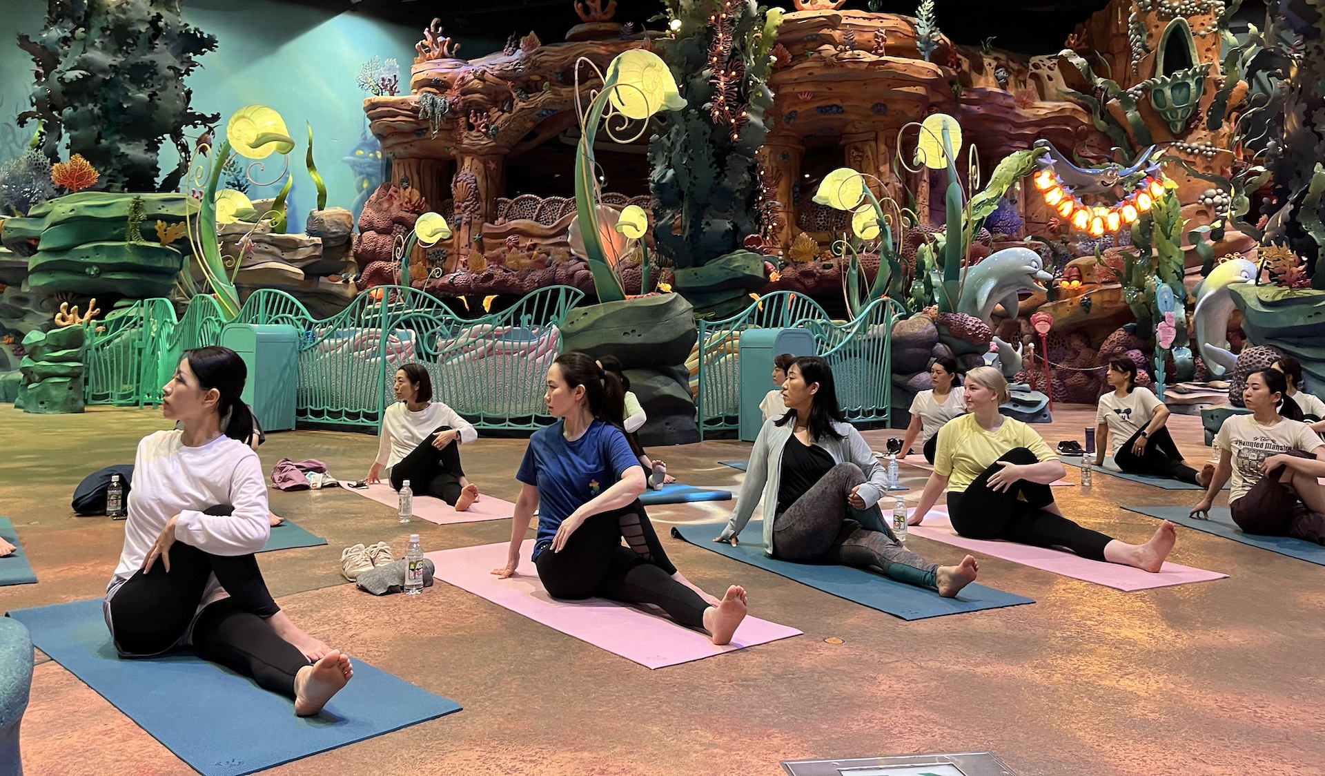 Disney Cast Boost Well-being Through Yoga - Disney Parks Blog