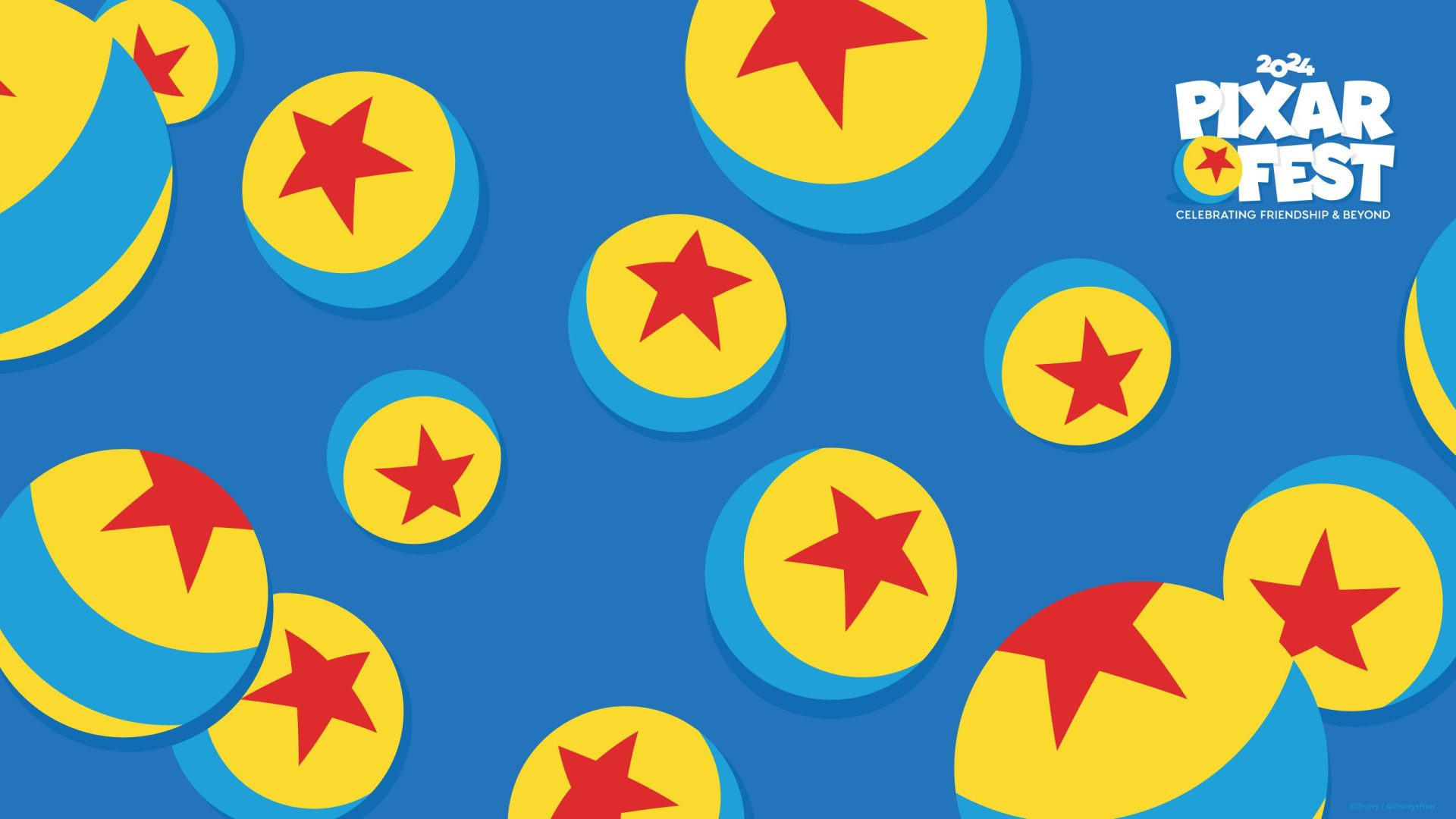 5 Stunning Pixar Fest Wallpapers with Favorite Pixar Characters