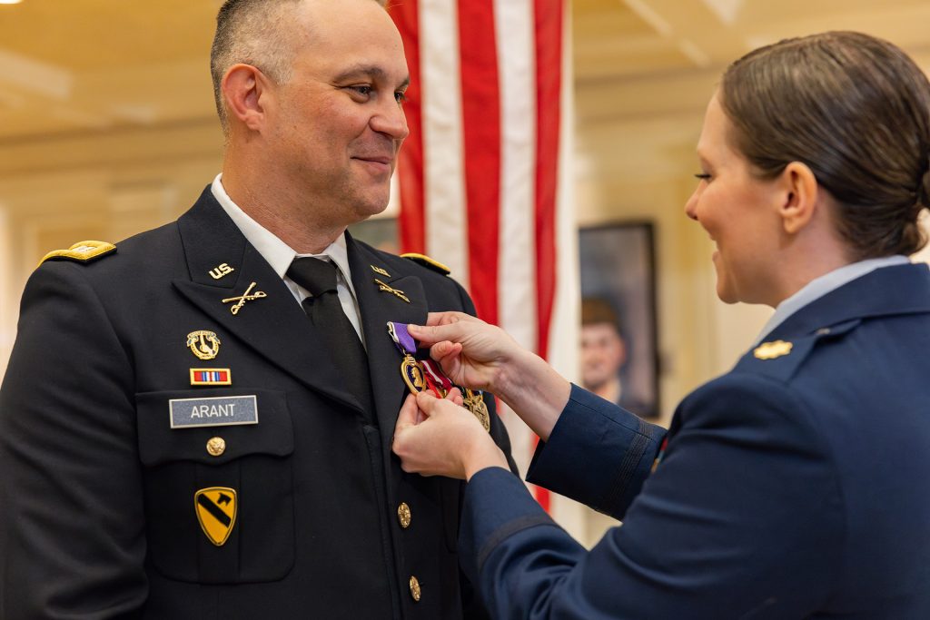 Disney Cast Member Awarded Purple Heart at EPCOT | Disney Parks Blog