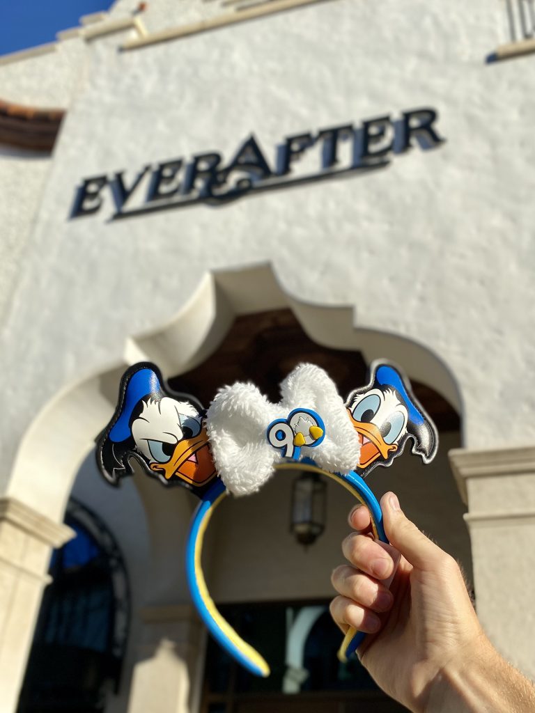 Disney Cast Member's Shines with Donald Duck 90 Displays