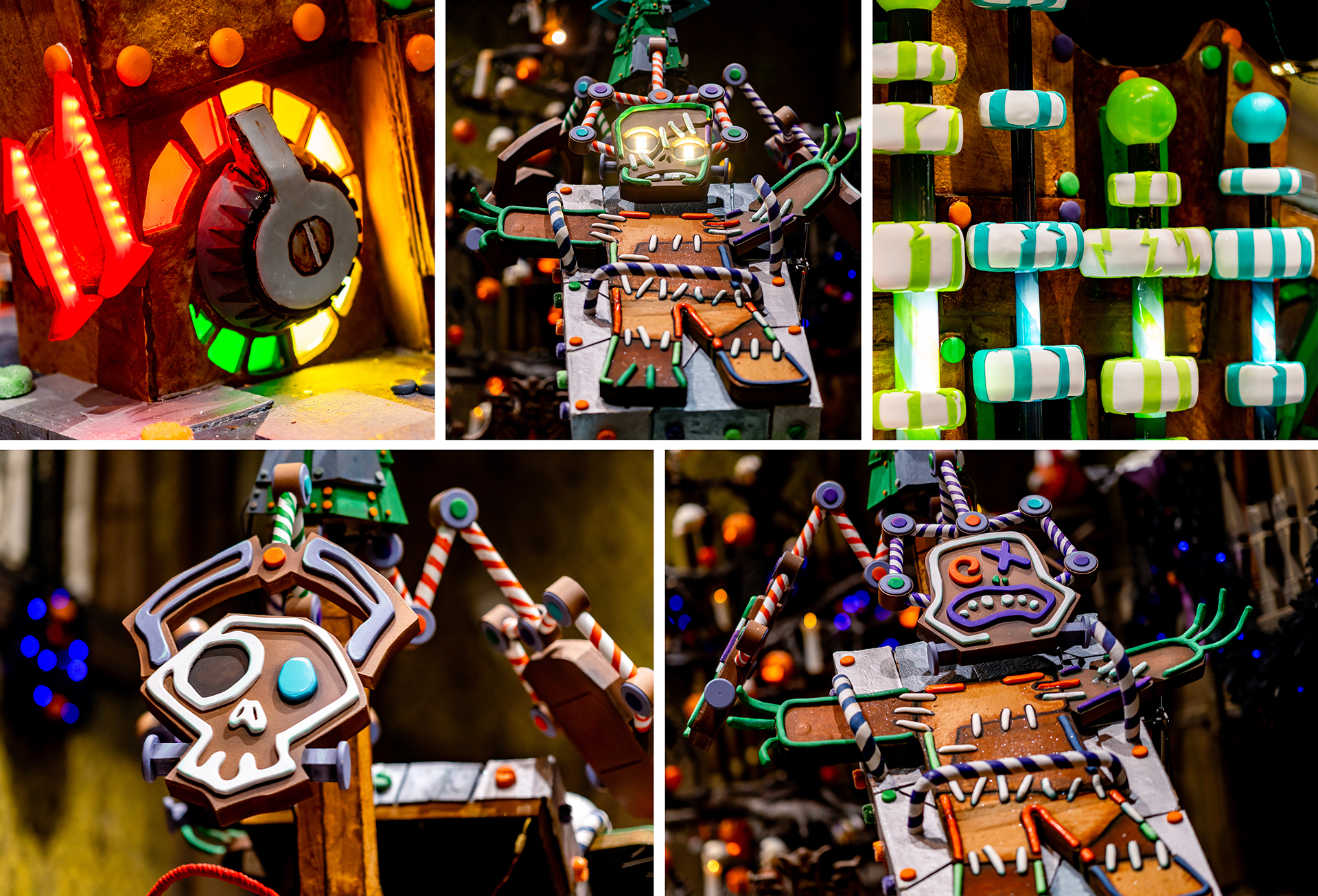 The Making of the Haunted Mansion Holiday Gingerbread House - INTERCOT