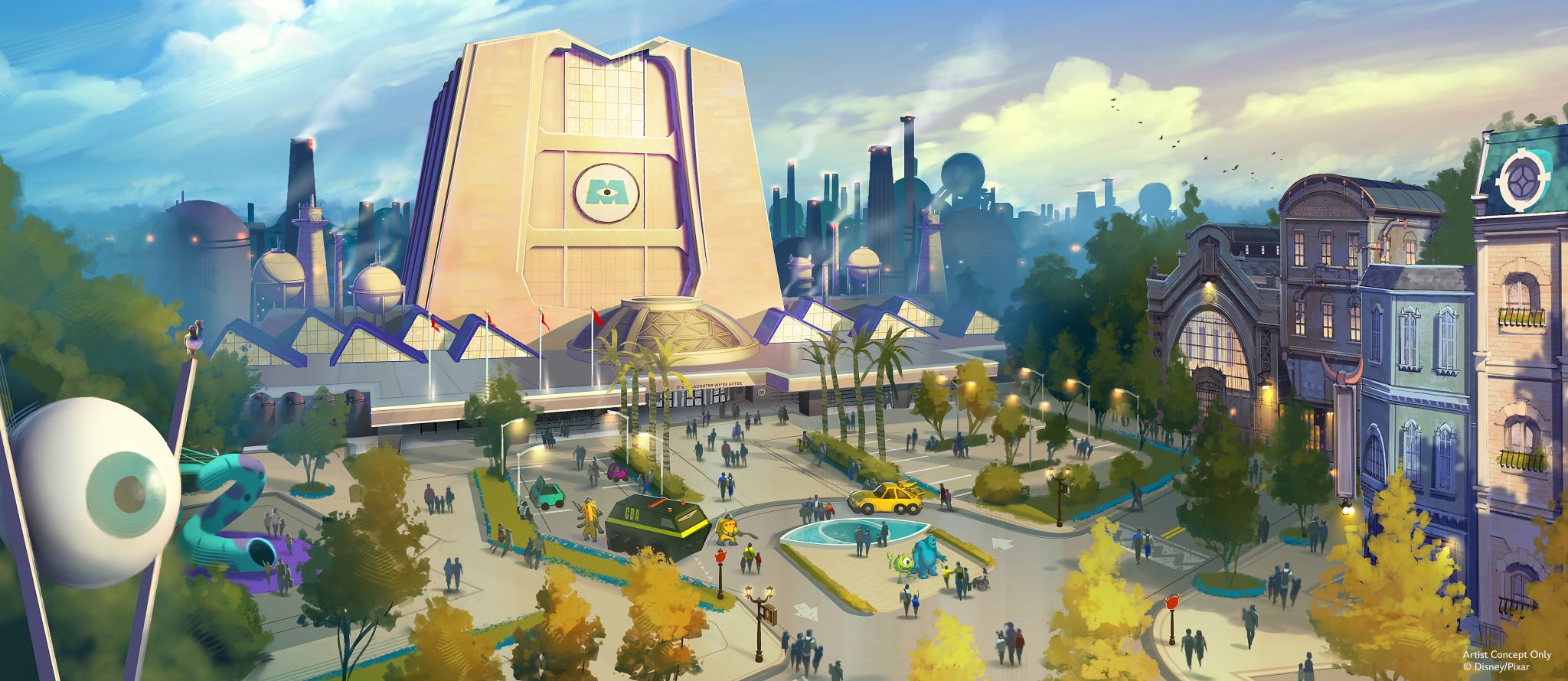 Monsters, Inc. Land Announced for Hollywood Studios - Disney Parks Blog