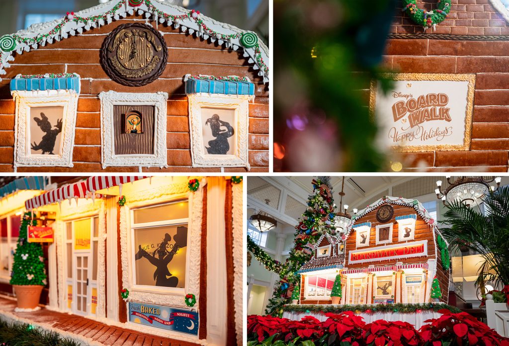 Gingerbread Displays at Disney World for Christmas