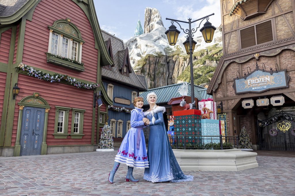 Holidays at World of Frozen in Hong Kong Disneyland