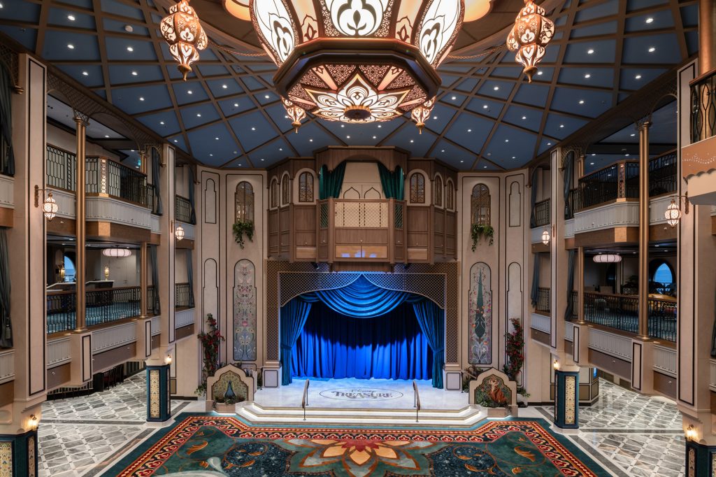 Disney Treasure First Look: Grand Hall