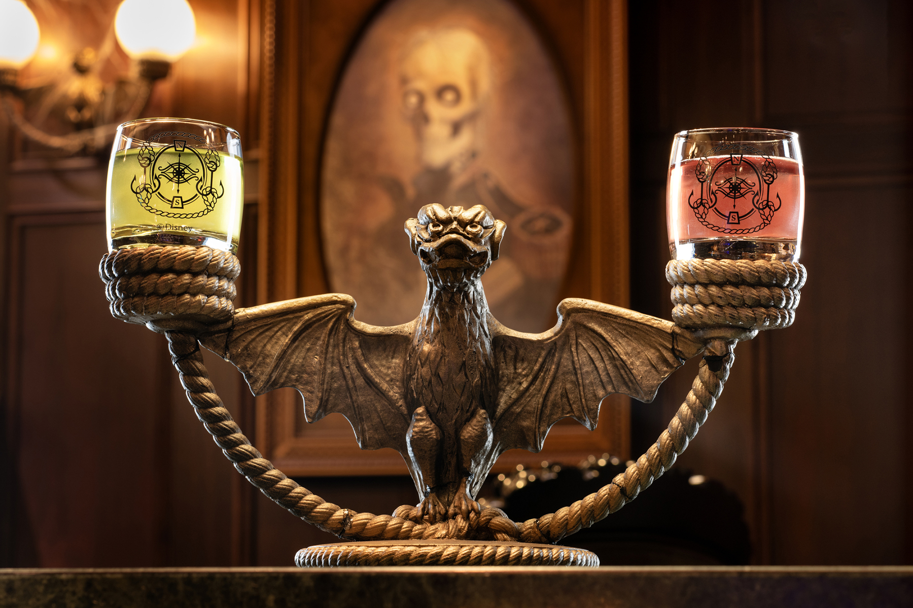 Disney Treasure First Look: Haunted Mansion Parlor Materializes – Diz ...