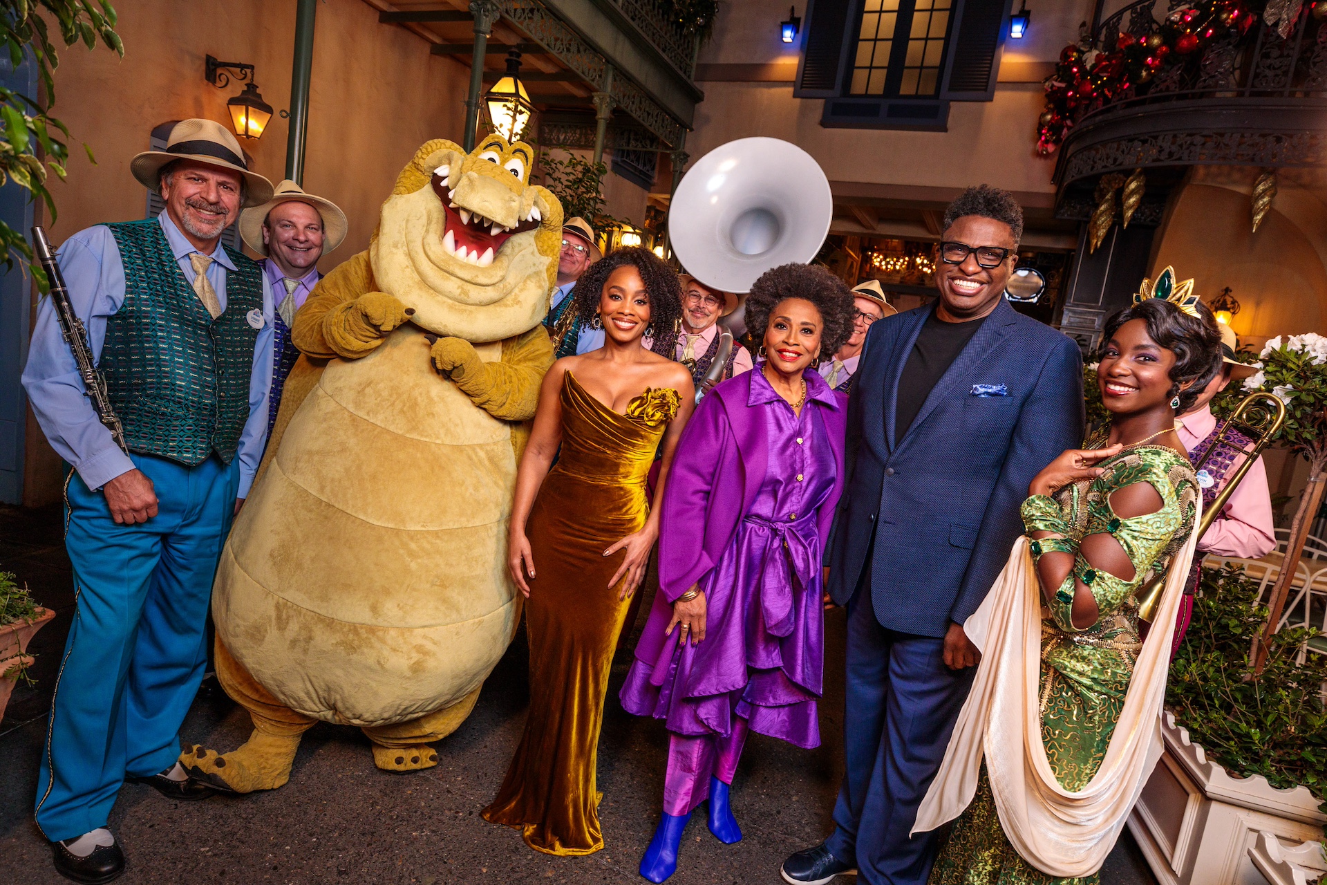 A Joyful Celebration: Celebrities Ride Tiana’s Bayou Adventure