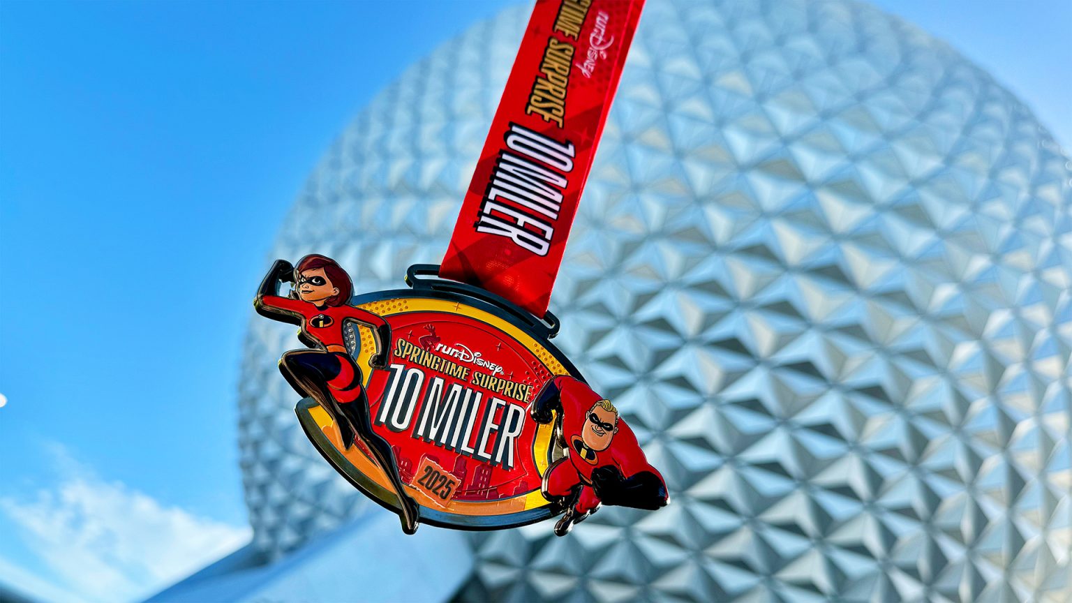 A Heroic Set of 2025 runDisney Springtime Surprise Medals