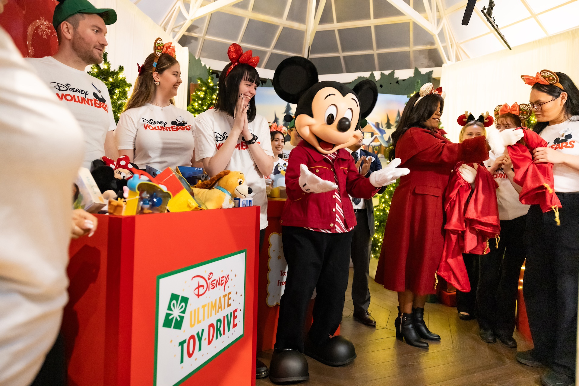 Mickey Delivers Joy to Kids in Need on a Holiday Journey