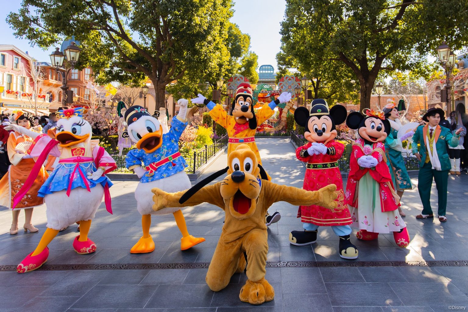 2025 Chinese New Year at Shanghai & Hong Kong Disneyland