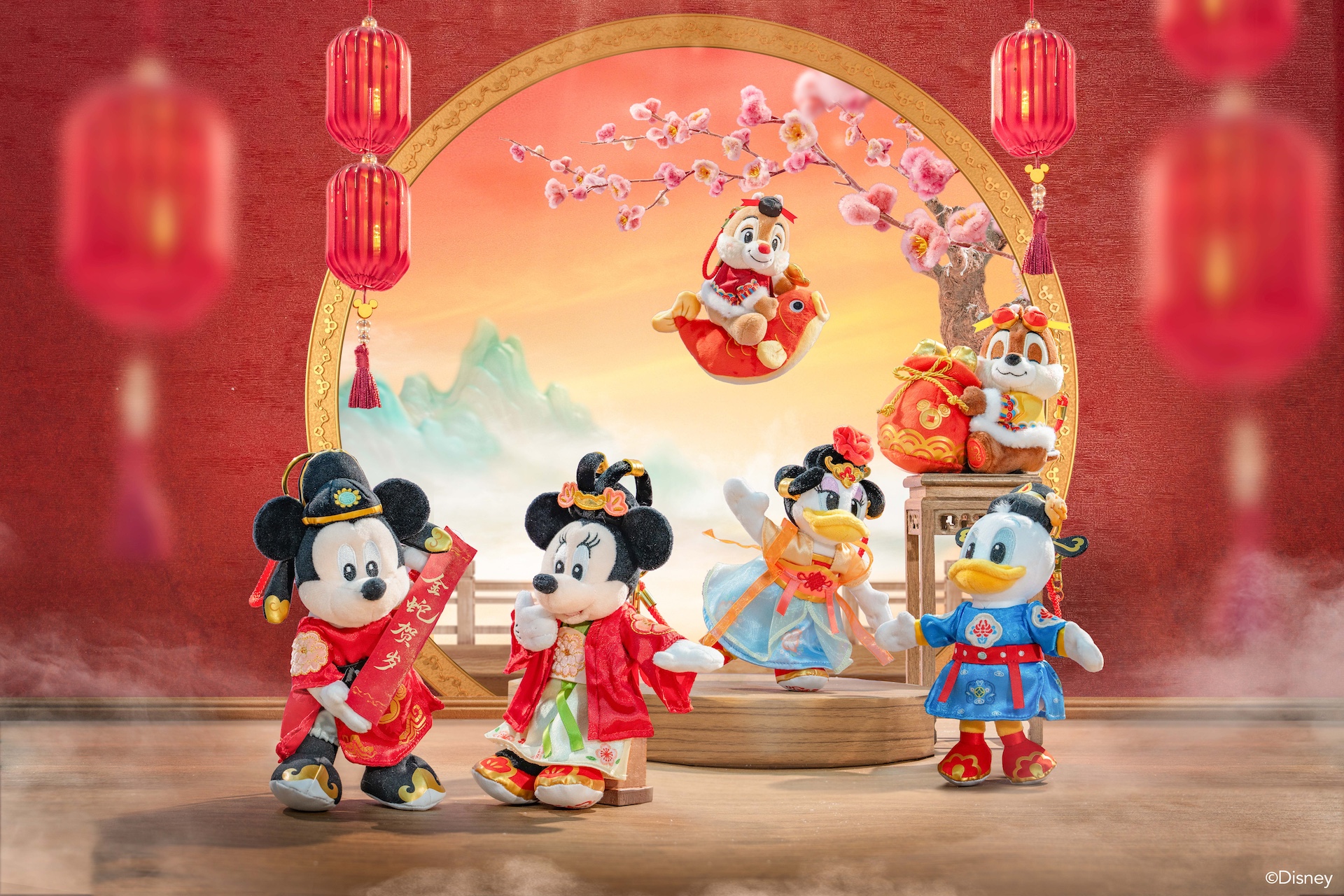 2025 Chinese New Year at Shanghai & Hong Kong Disneyland