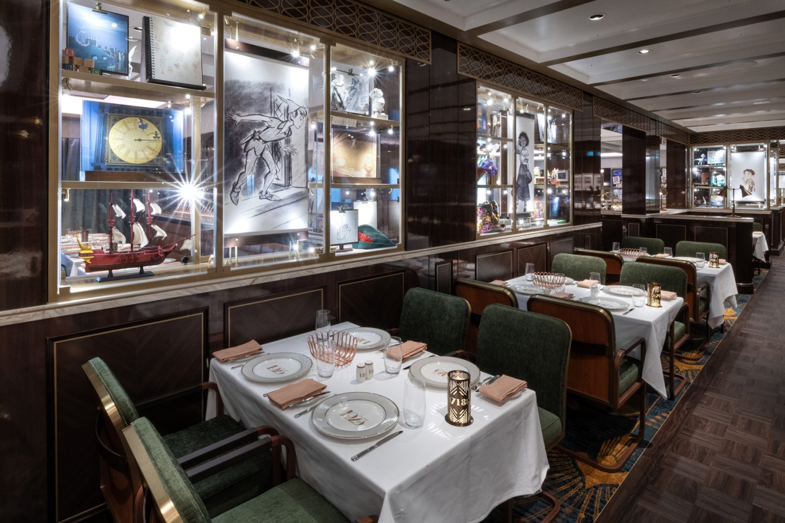 Disney Treasure Restaurants - Rotational Family & Adult Dining