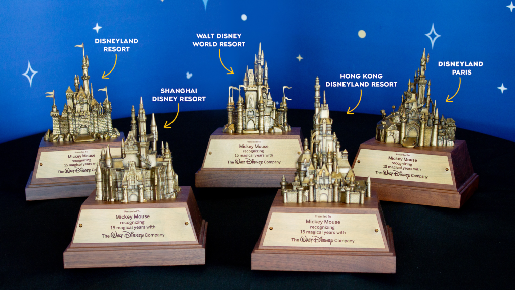 New Castle Service Awards at Shanghai Disney & Hong Kong Disneyland