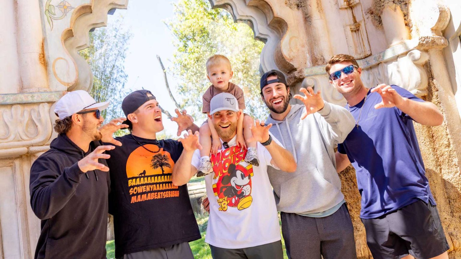 The Detroit Tigers Visit Baby Bakso at Animal Kingdom