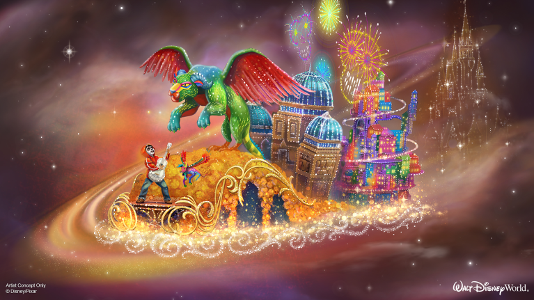 Sneak Peek: Disney Starlight Coco Float and Official Poster