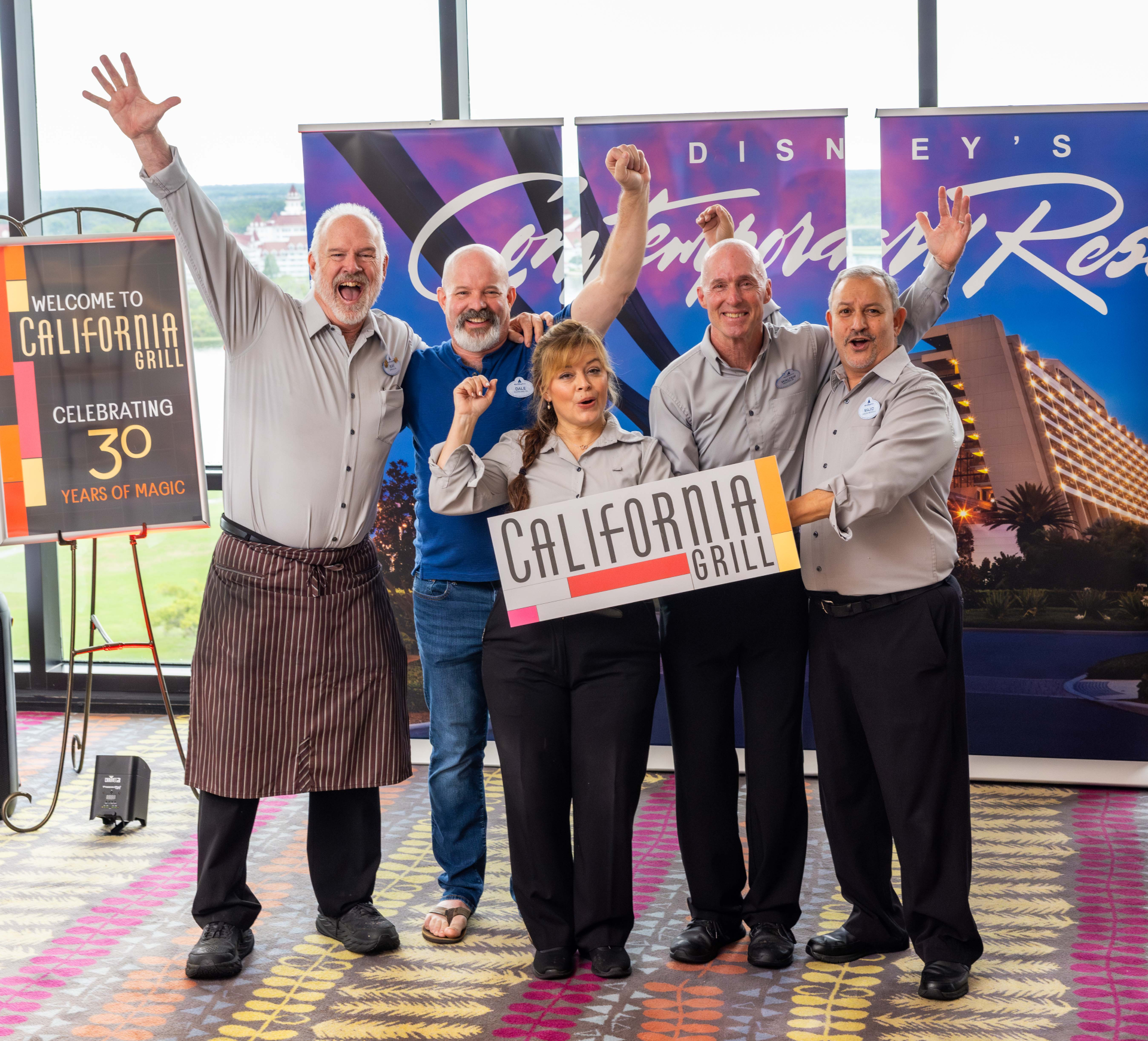 California Grill Cast Members Celebrate 30 Years - INTERCOT