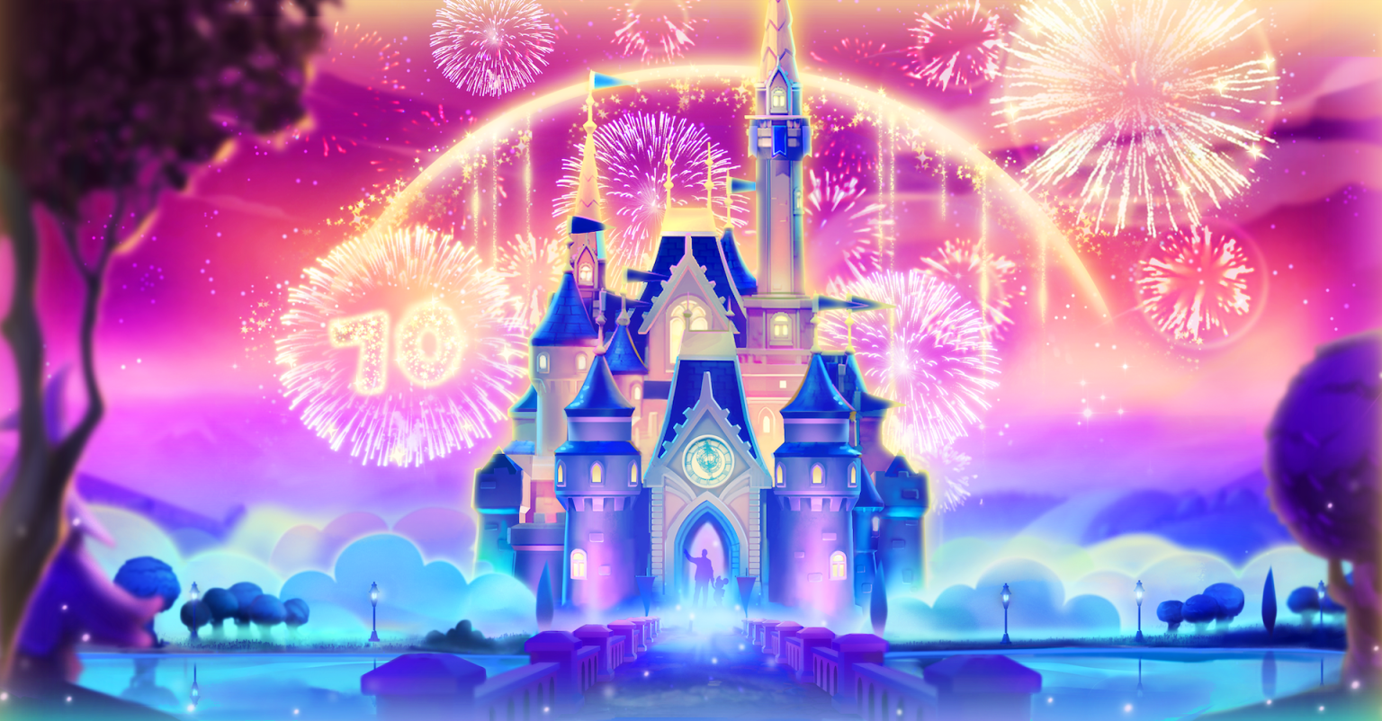 Disneyland 70th Anniversary Game Items and Events