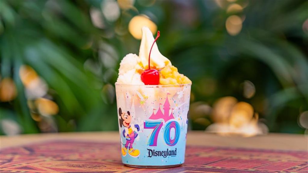 Try the New DOLE Whip Peach Flavor at Disneyland - Disney Parks Blog