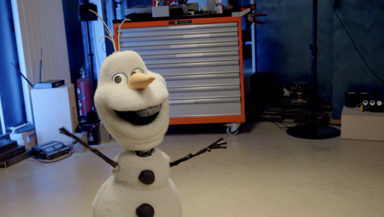 Disney Imagineering Reveals Robotic Olaf Character
