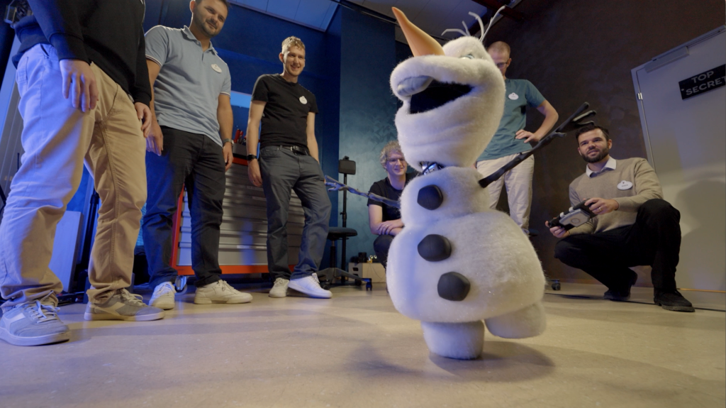 Disney Imagineering Reveals Robotic Olaf Character