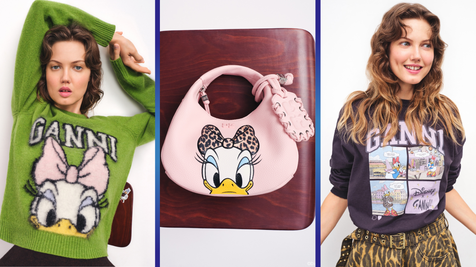 The New GANNI x Disney Daisy Duck Collection