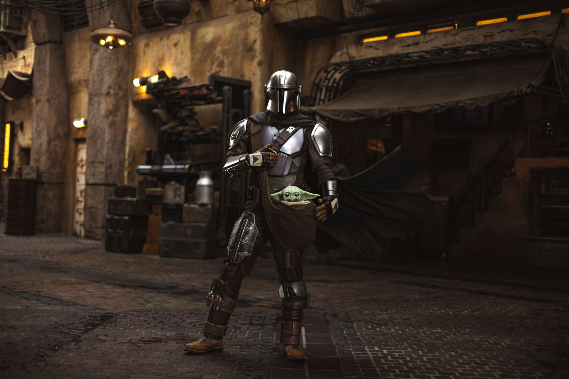 The Mandalorian and Grogu at Disneyland and Disney World